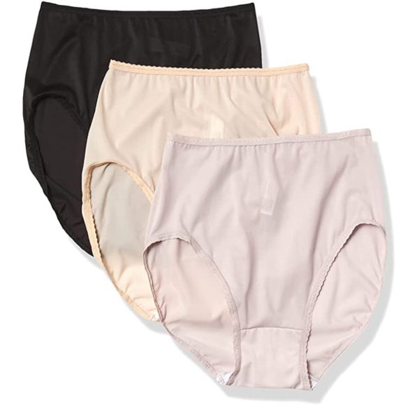Bali | Intimates & Sleepwear | Bali Nwt Skimp Skamp 3pack Highcut Brief ...